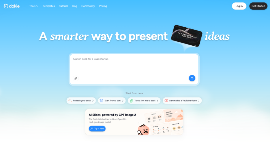 Dokie AI Review: A Practical AI Presentation Maker for Business-Ready ...
